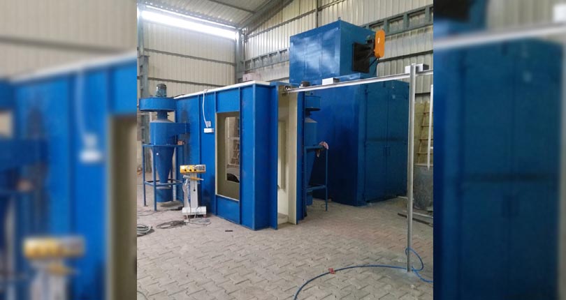 batch type powder coating plant | GBM Industries