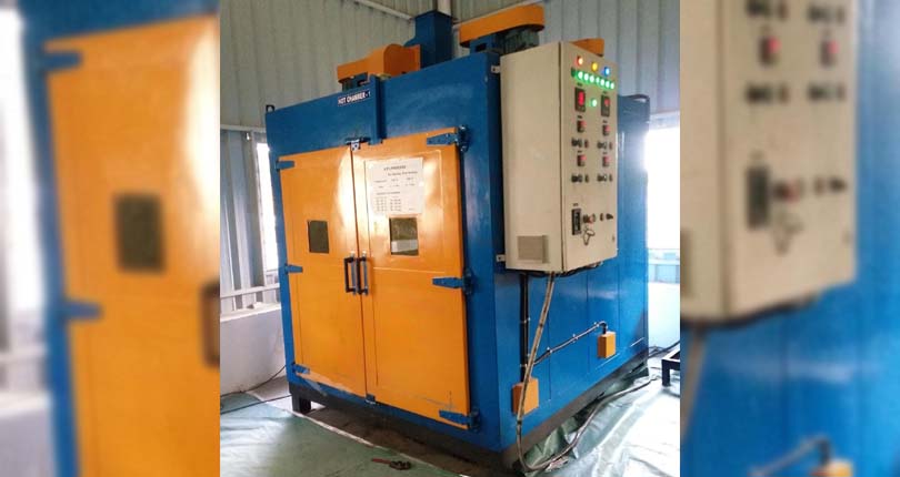 Ground mounted paint curing oven | GBM Industries