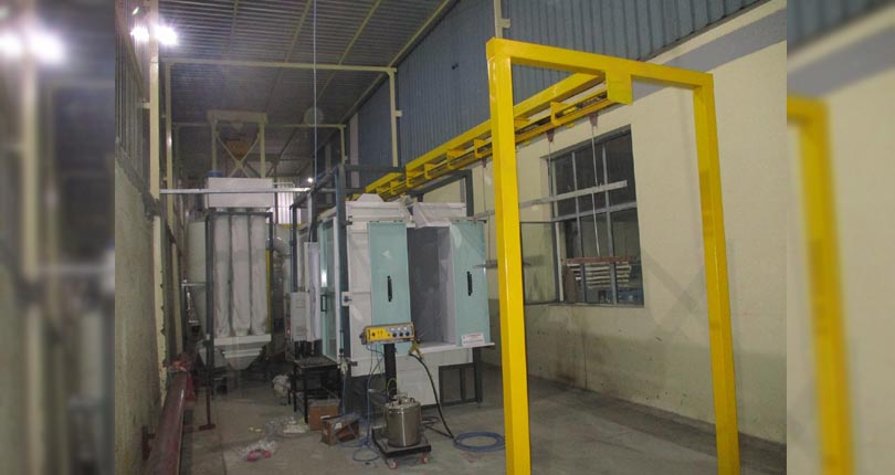 Pressurized booth with temperature and humidity control | GBM Industries