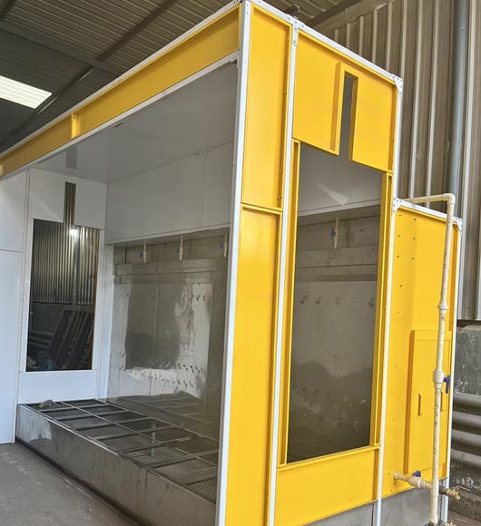 Water Wash Painting Booth Manufacturer from India | GBM Industries