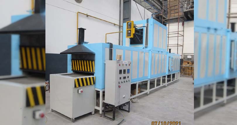 Gas fired Belt conveyor Oven | GBM